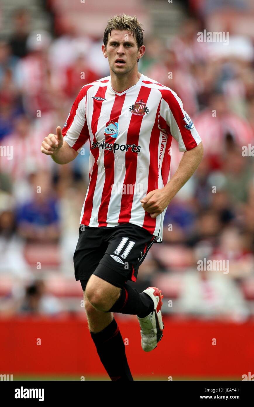 DARYL MURPHY SUNDERLAND FC STADIUM OF LIGHT SUNDERLAND ENGLAND 04 ...