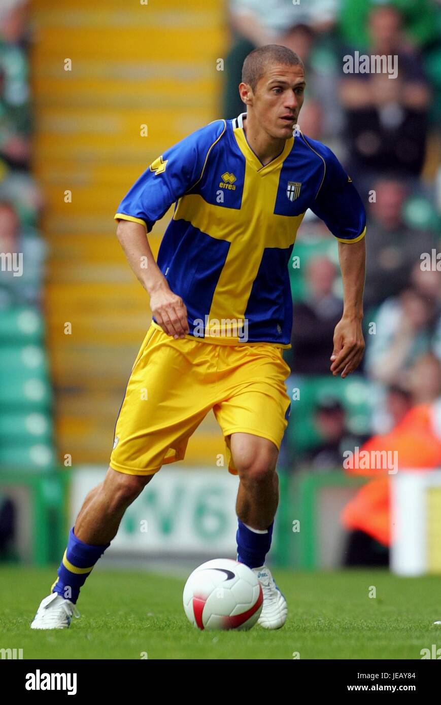 STEFANO MORRONE PARMA CELTIC PARK GLASGOW SCOTLAND 29 July 2007 Stock ...