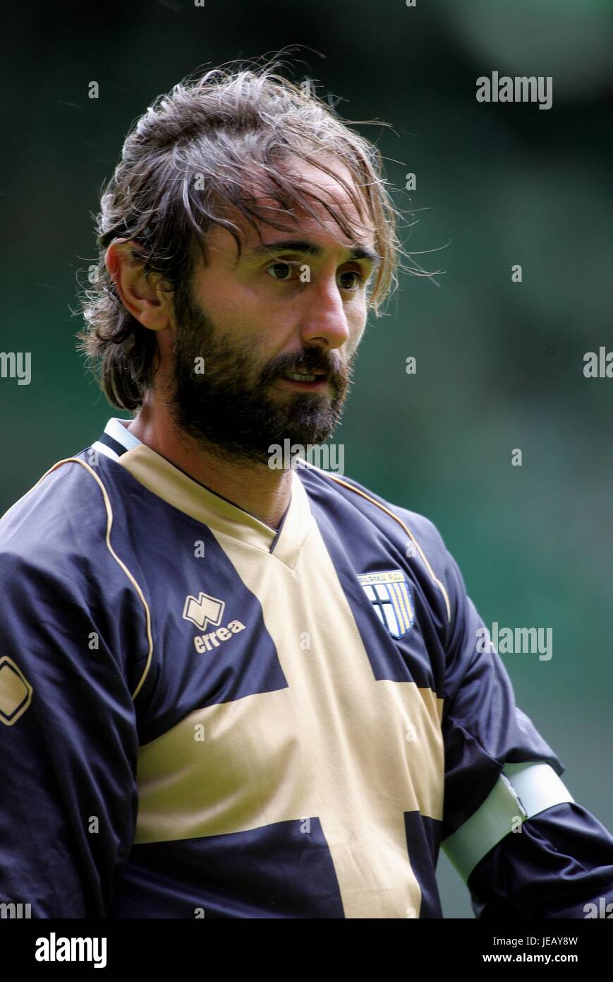 LUCA BUCCI PARMA CELTIC PARK GLASGOW SCOTLAND 29 July 2007 Stock Photo ...