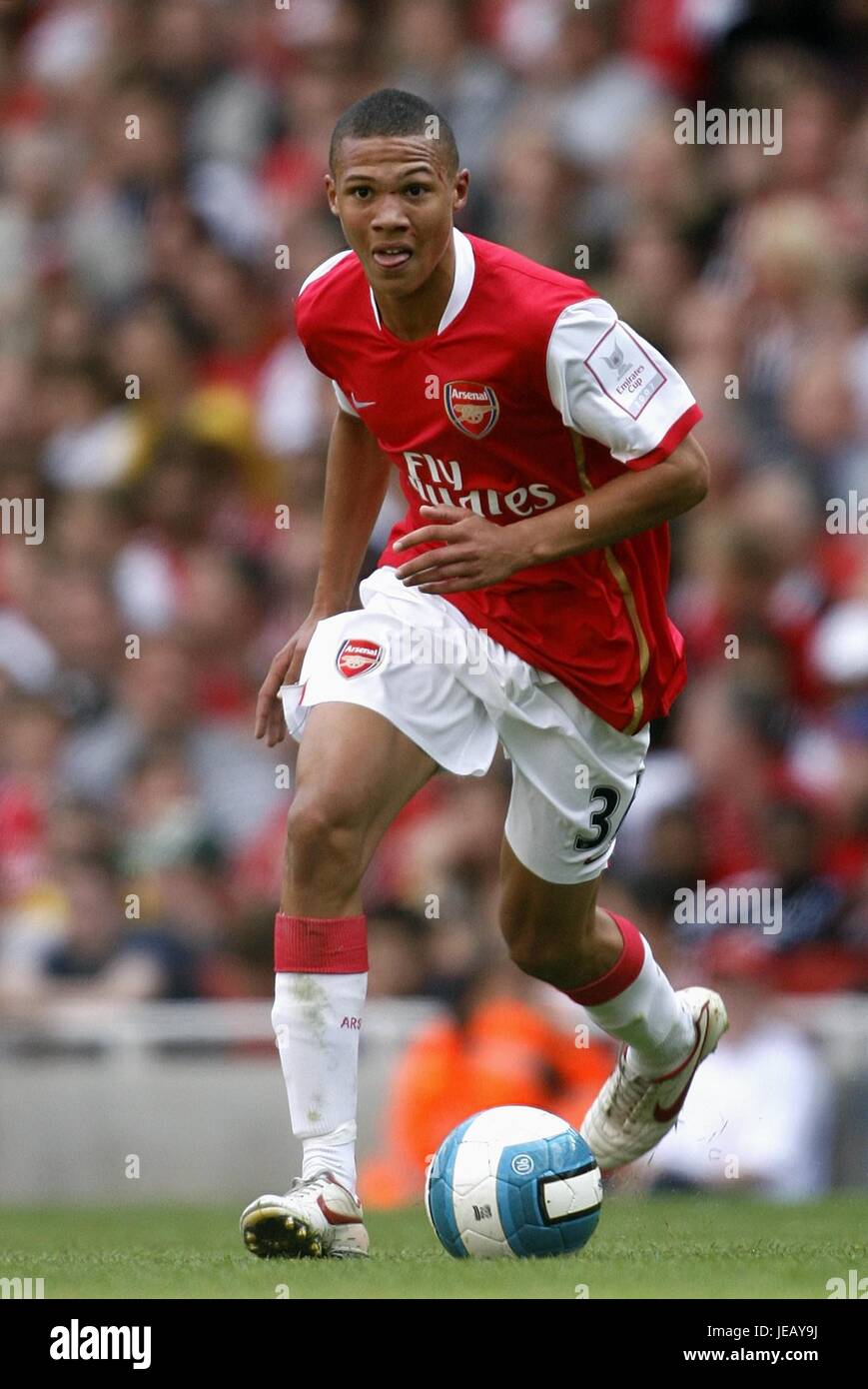 KIERAN GIBBS ARSENAL FC EMIRATES STADIUM LONDON ENGLAND 29 July 2007 ...
