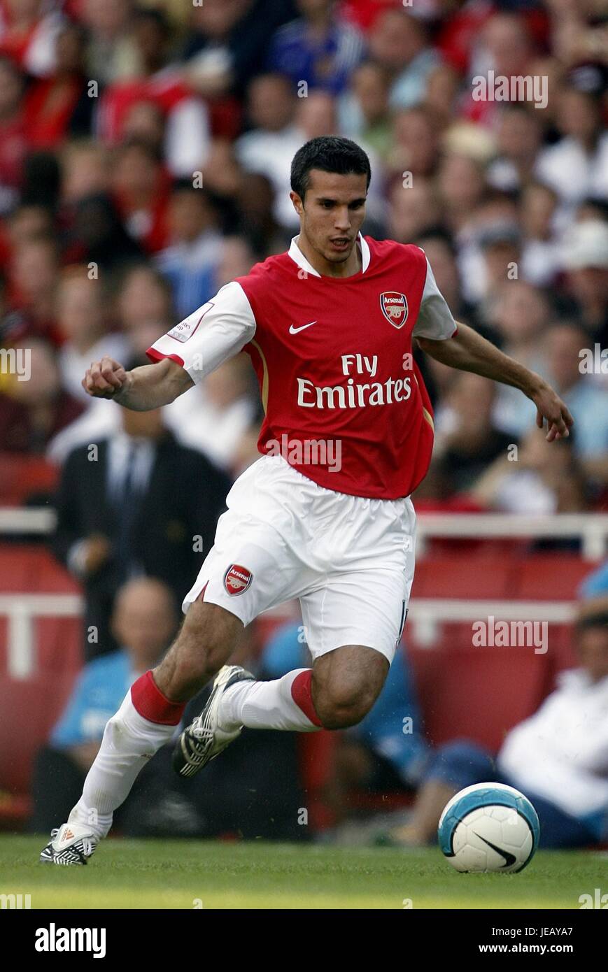 ROBIN VAN PERSIE ARSENAL FC EMIRATES STADIUM LONDON ENGLAND 29 July ...