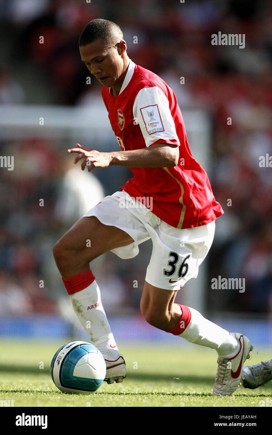 KIERAN GIBBS ARSENAL FC EMIRATES STADIUM LONDON ENGLAND 29 July 2007 ...