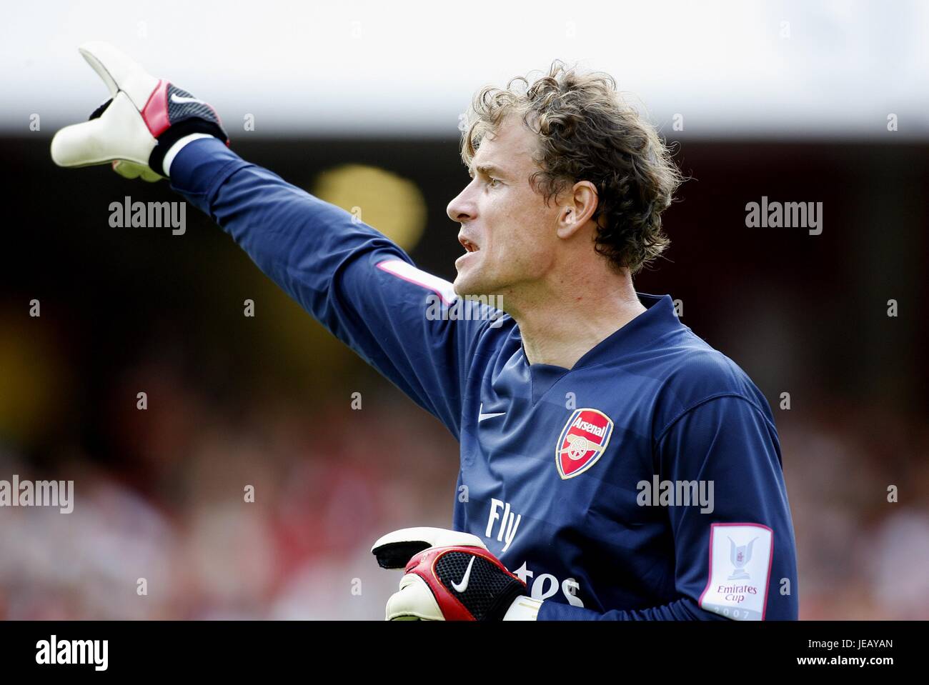 JENS LEHMANN ARSENAL FC EMIRATES STADIUM LONDON ENGLAND 29 July 2007 ...