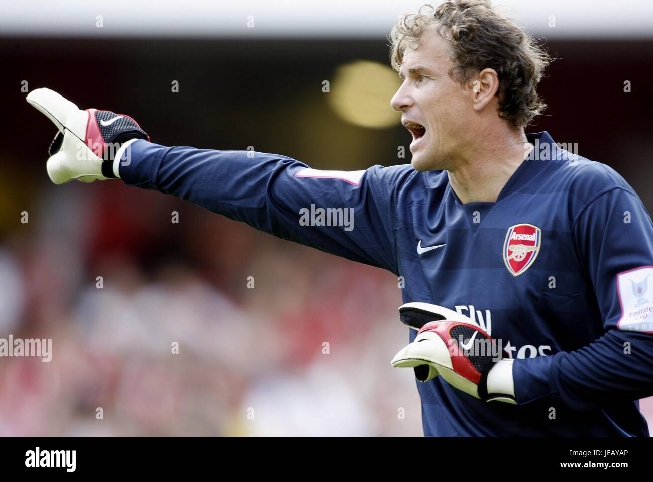 JENS LEHMANN ARSENAL FC EMIRATES STADIUM LONDON ENGLAND 29 July 2007 ...