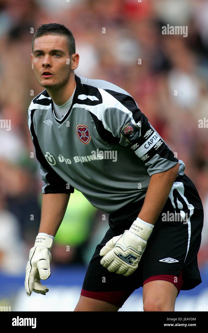 CRAIG GORDON HEART OF MIDLOTHIAN FC MURRAYFILD STADIUM EDINBURGH ...