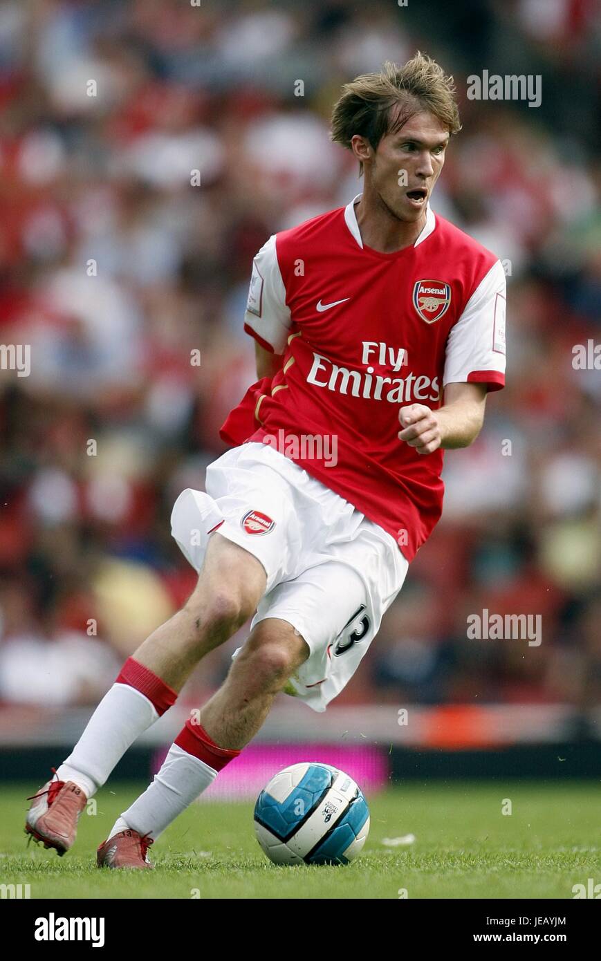 ALEXANDER HLEB ARSENAL FC EMIRATES STADIUM ARSENAL LONDON 28 July 2007 ...
