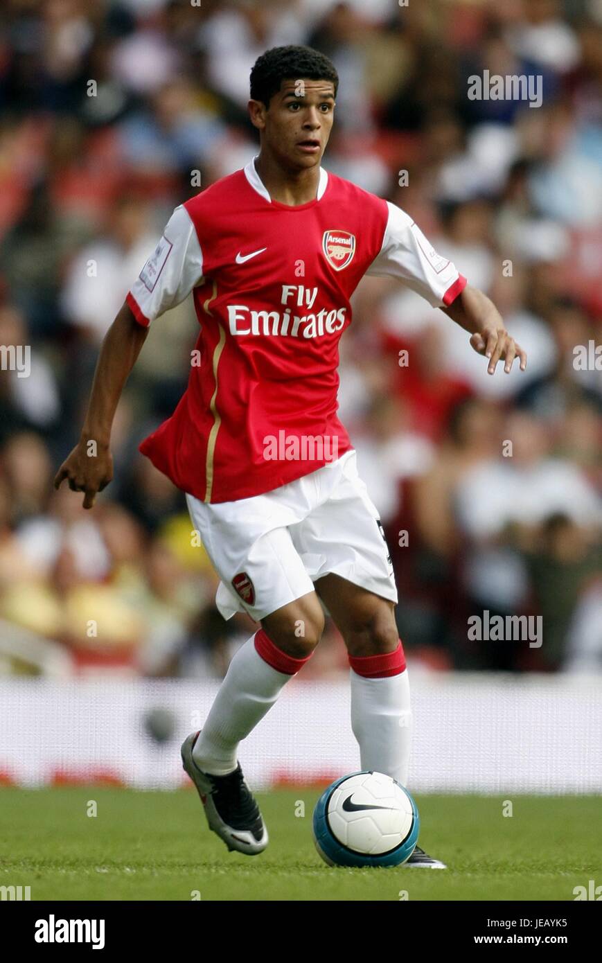 DENILSON. ARSENAL EMIRATES STADIUM ARSENAL LONDON 28 July 2007 Stock ...