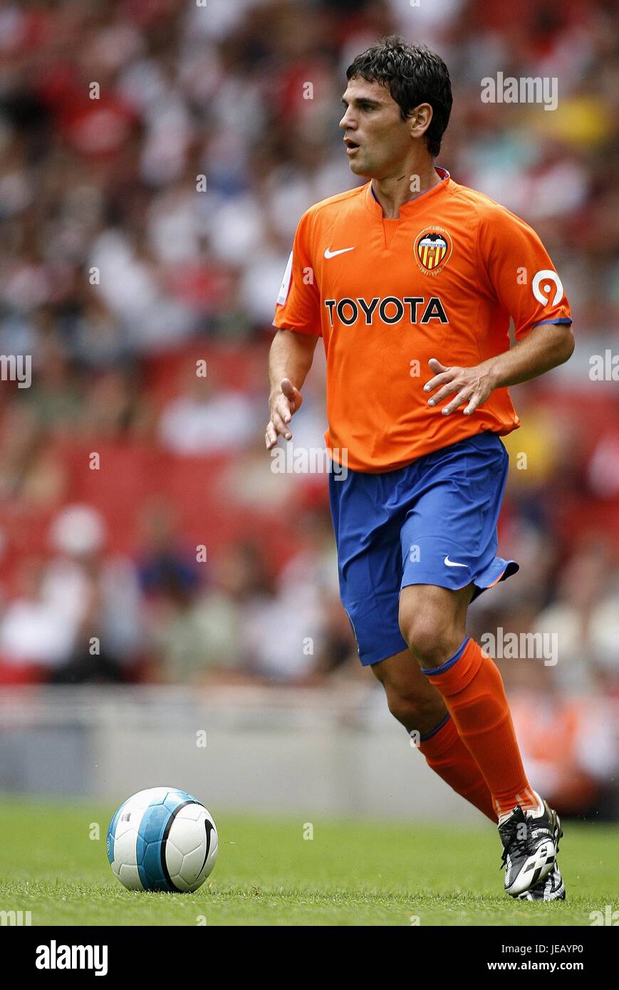 JAMIE GAVILAN VALENCIA EMIRATES STADIUM LONDON ENGLAND 28 July 2007 ...