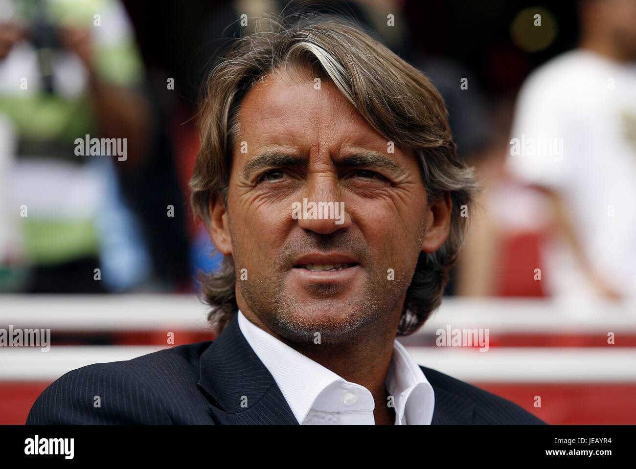 Inter milan manager roberto mancini hi-res stock photography and images ...