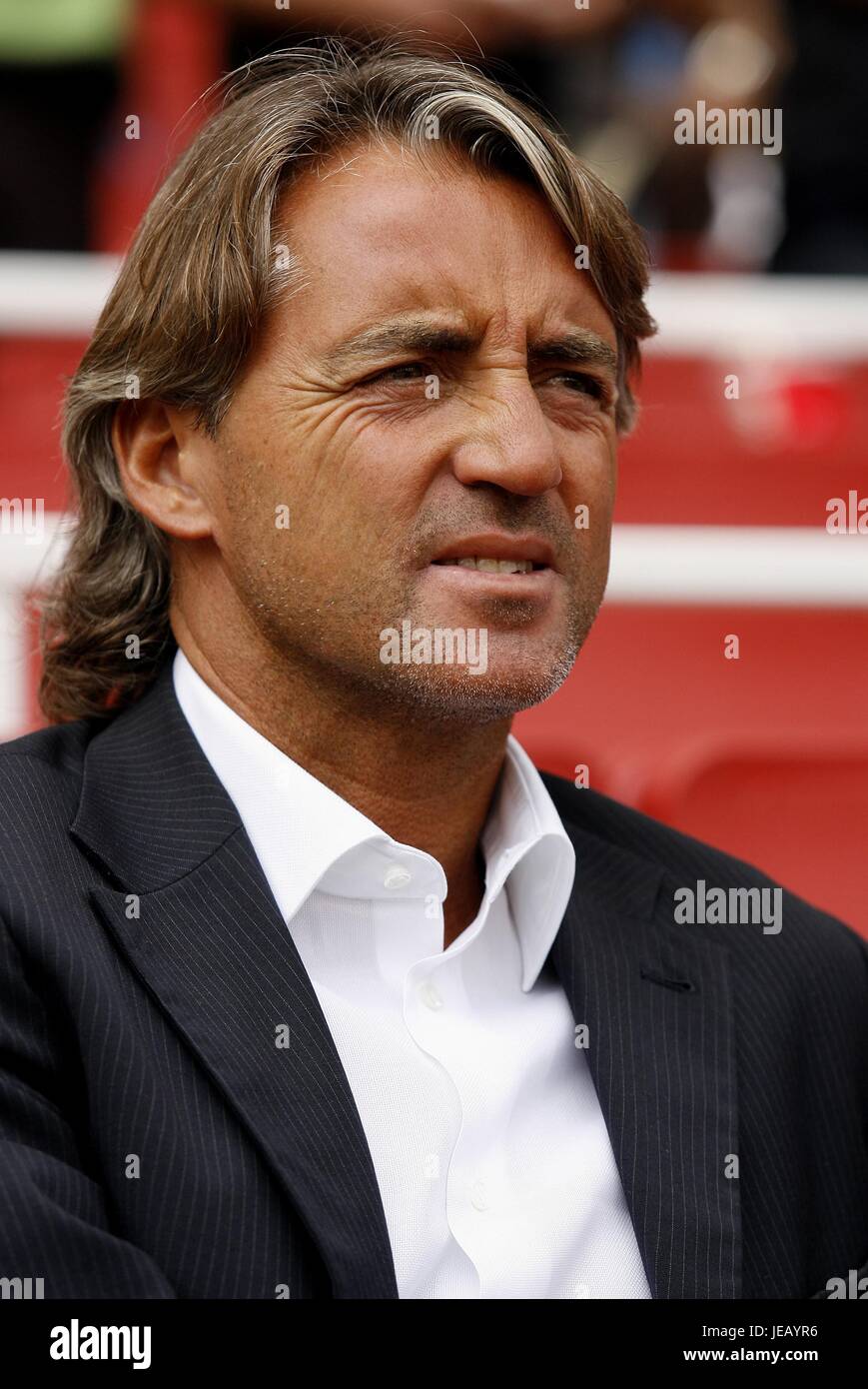 Inter milan manager roberto mancini hi-res stock photography and images ...