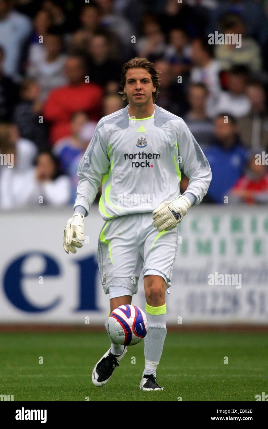 TIM KRUL NEWCASTLE UNITED FC BRUNTON PARK CARLISLE ENGLAND 21 July 2007 ...