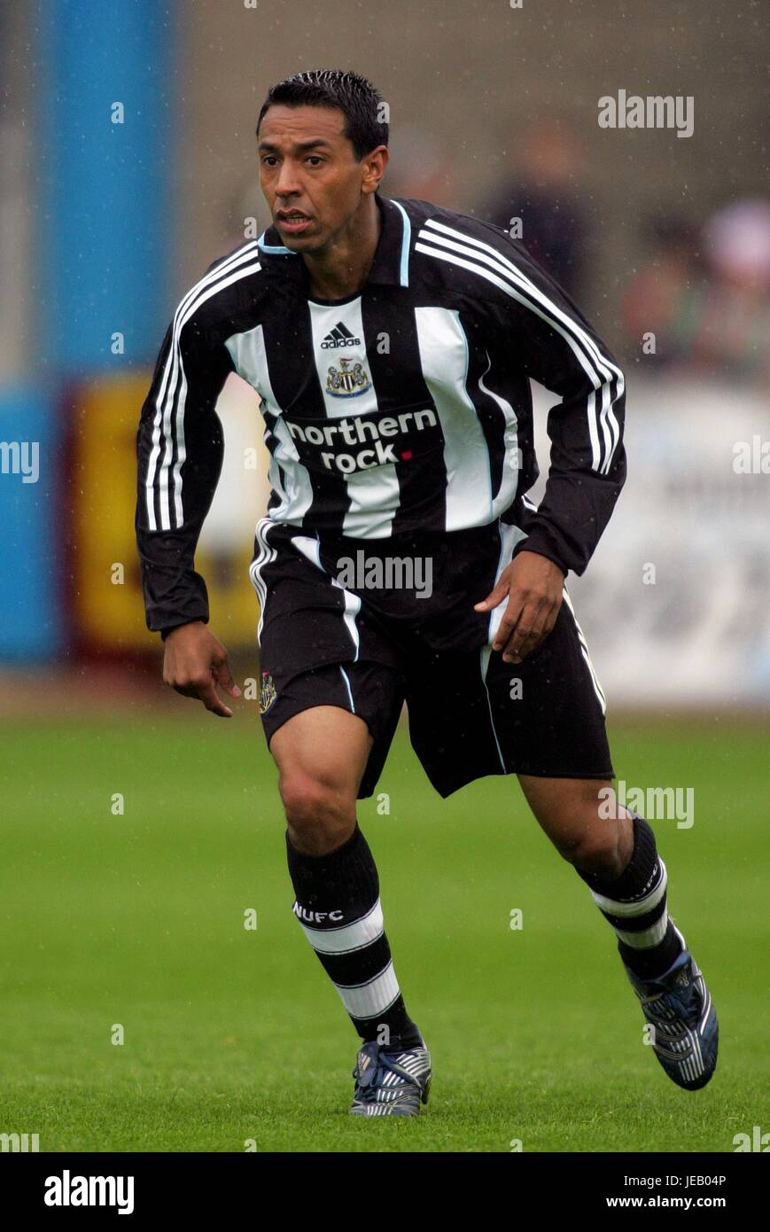 NOLBERTO SOLANO NEWCASTLE UNITED FC BRUNTON PARK CARLISLE ENGLAND 21 ...