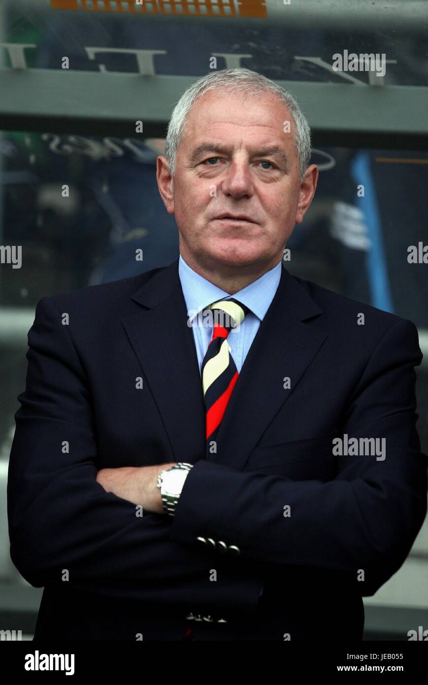WALTER SMITH GLASGOW RANGERS FC MANAGER THE FALKIRK STADIUM FALKIRK ...