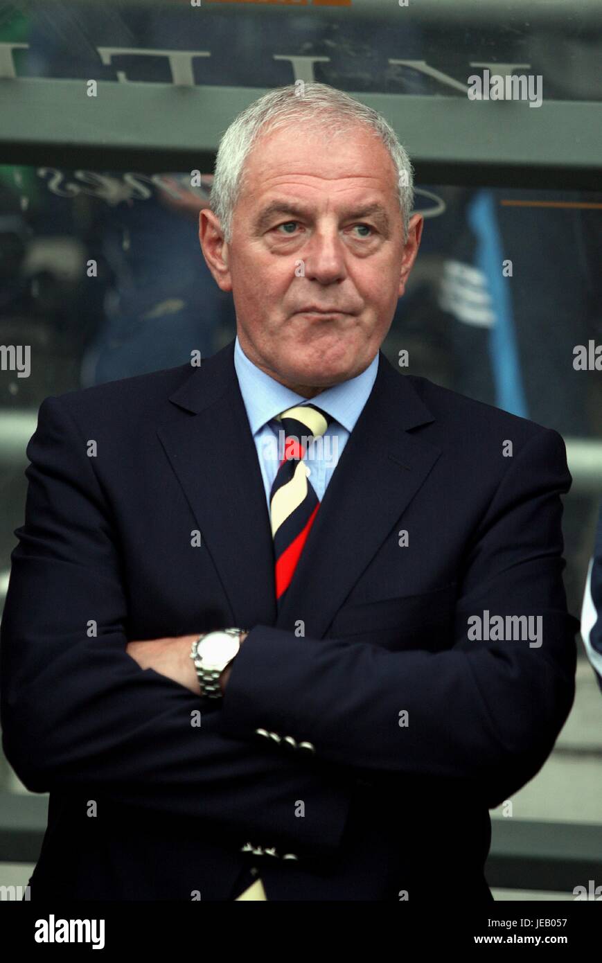 WALTER SMITH GLASGOW RANGERS FC MANAGER THE FALKIRK STADIUM FALKIRK ...