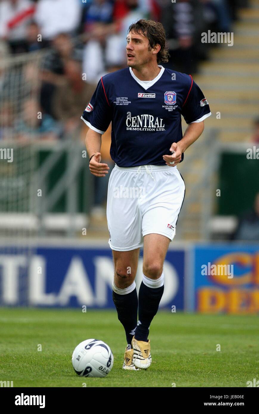 KENNY MILNE FALKIRK FC THE FALKIRK STADIUM FALKIRK SCOTLAND 21 July ...