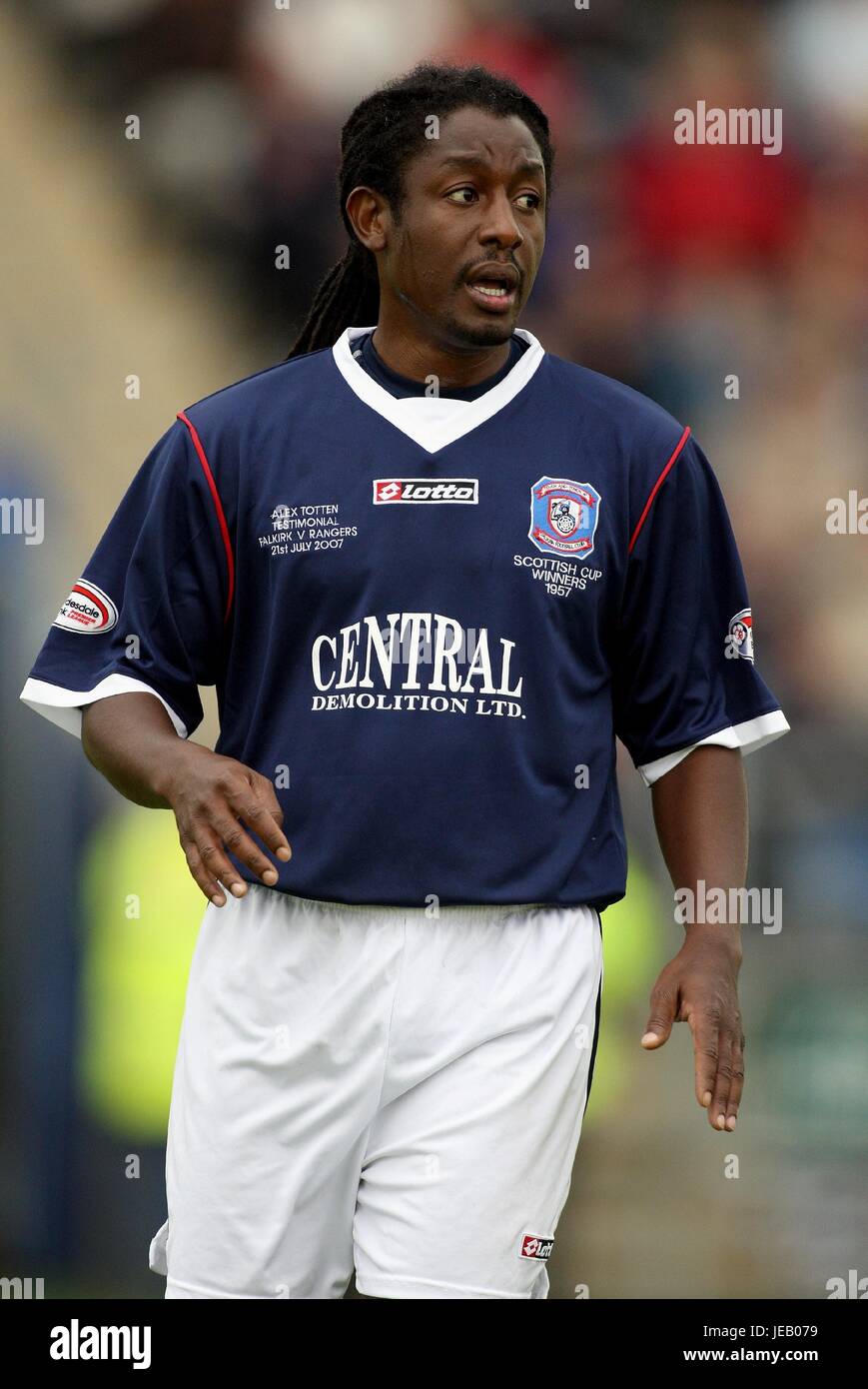 RUSSELL LATAPY FALKIRK FC THE FALKIRK STADIUM FALKIRK SCOTLAND 21 July ...