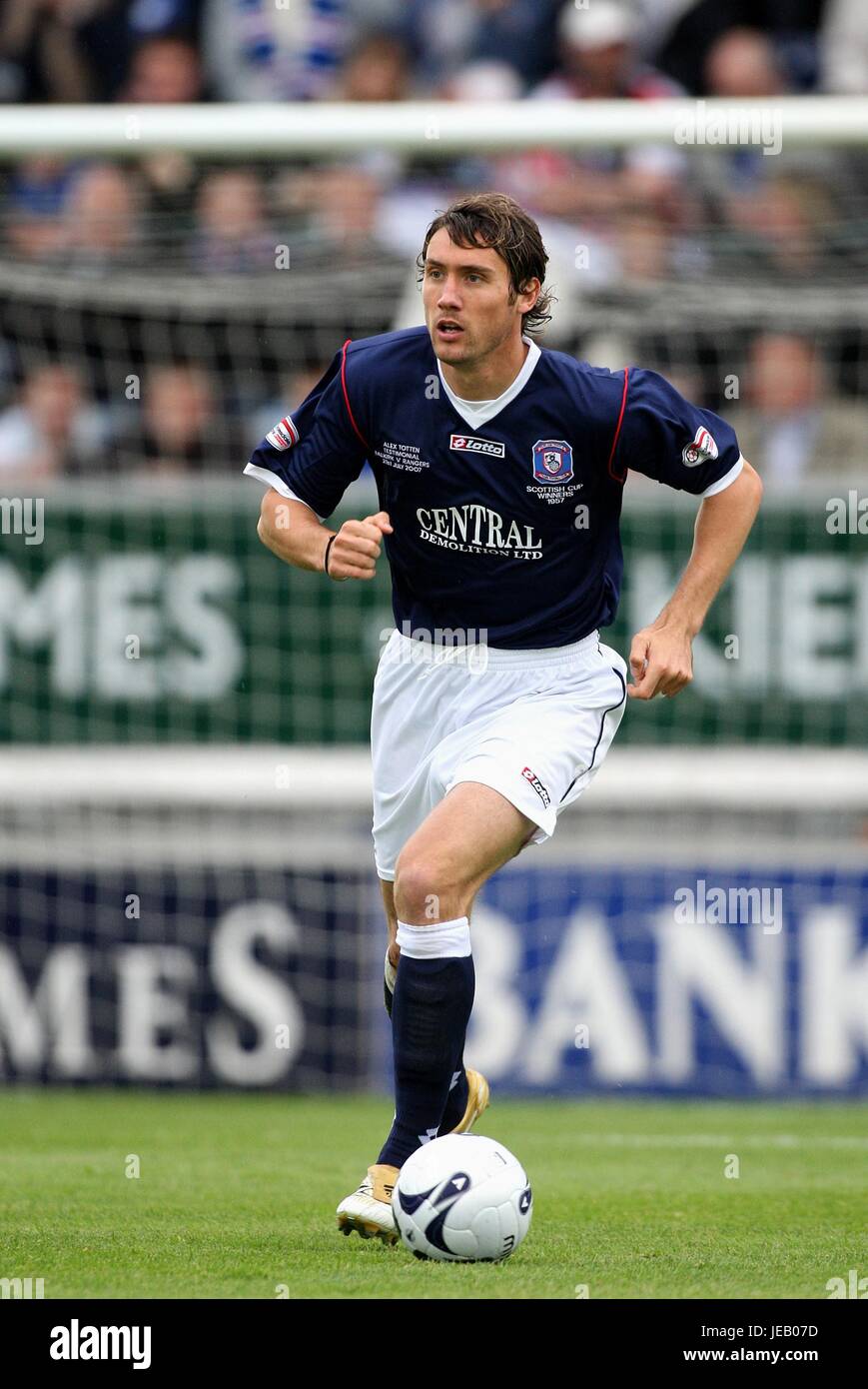 KENNY MILNE FALKIRK FC THE FALKIRK STADIUM FALKIRK SCOTLAND 21 July ...