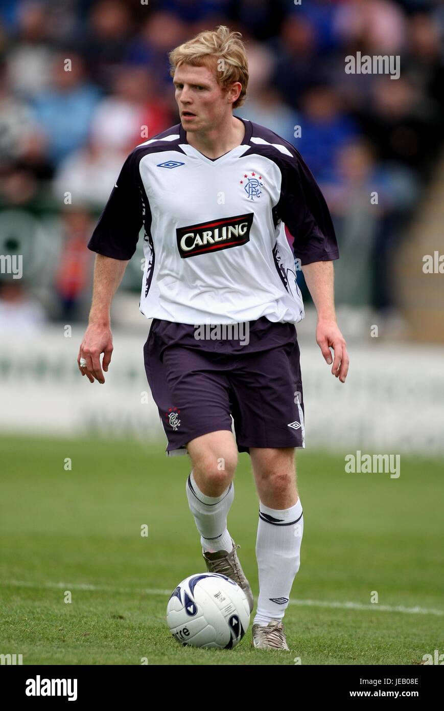 CHRIS BURKE GLASGOW RANGERS FC THE FALKIRK STADIUM FALKIRK SCOTLAND 21 ...