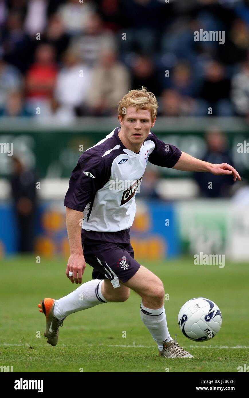 CHRIS BURKE GLASGOW RANGERS FC THE FALKIRK STADIUM FALKIRK SCOTLAND 21 ...