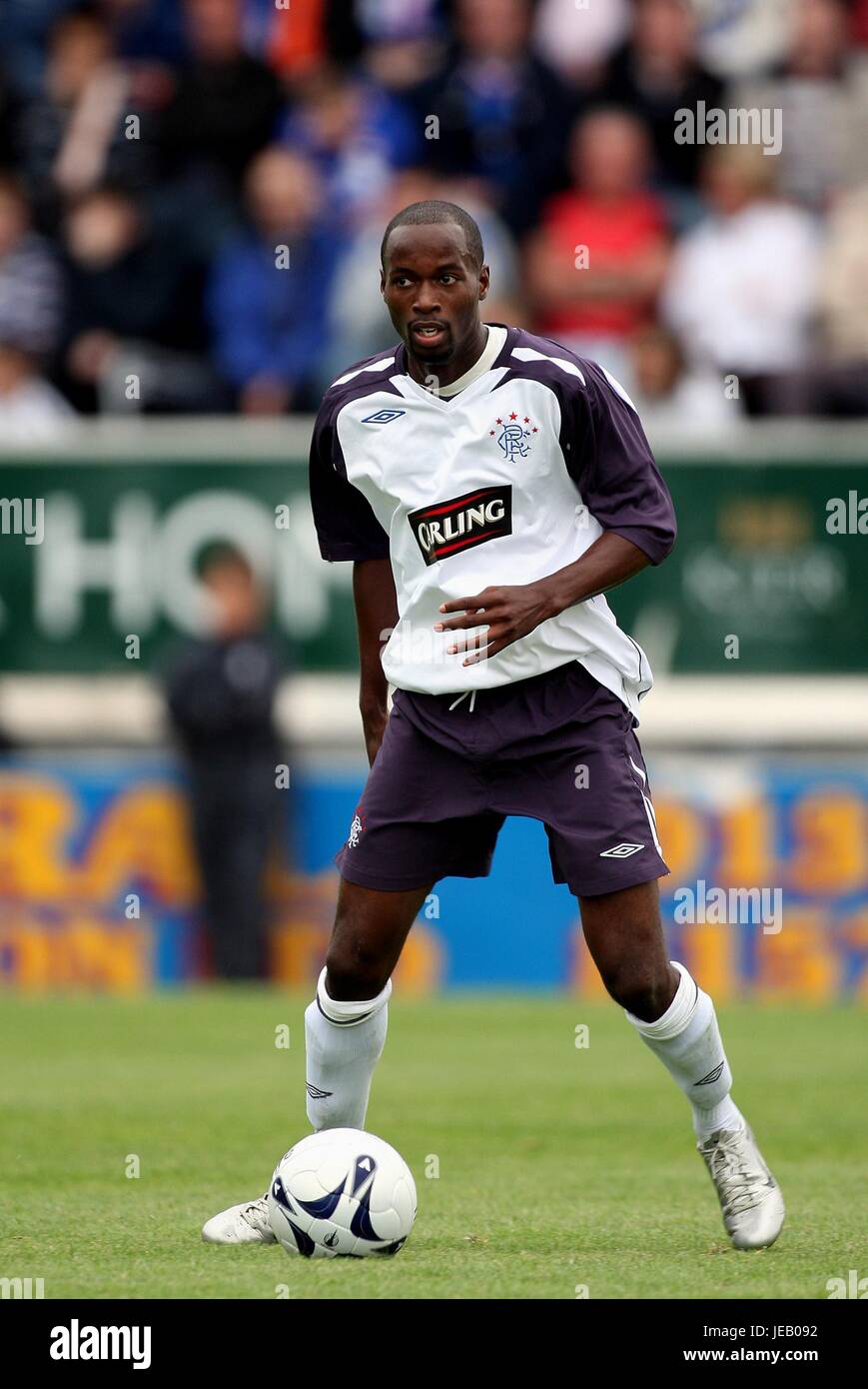 DAMARCUS BEASLEY GLASGOW RANGERS FC THE FALKIRK STADIUM FALKIRK ...
