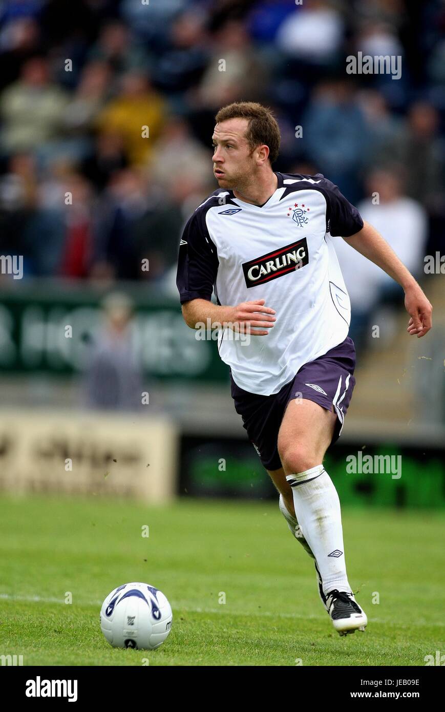 CHARLIE ADAM GLASGOW RANGERS FC THE FALKIRK STADIUM FALKIRK SCOTLAND 21 ...