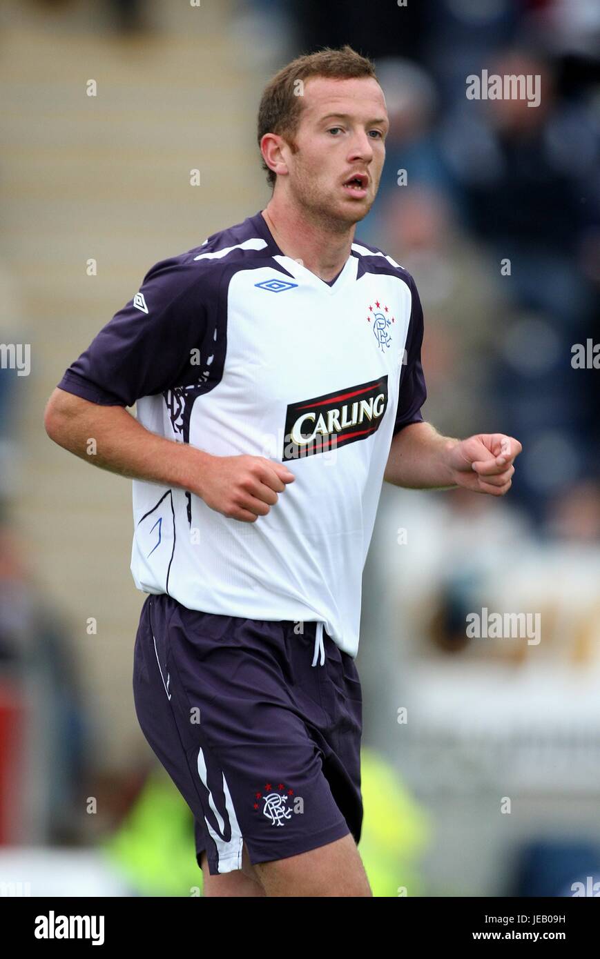 CHARLIE ADAM GLASGOW RANGERS FC THE FALKIRK STADIUM FALKIRK SCOTLAND 21 ...