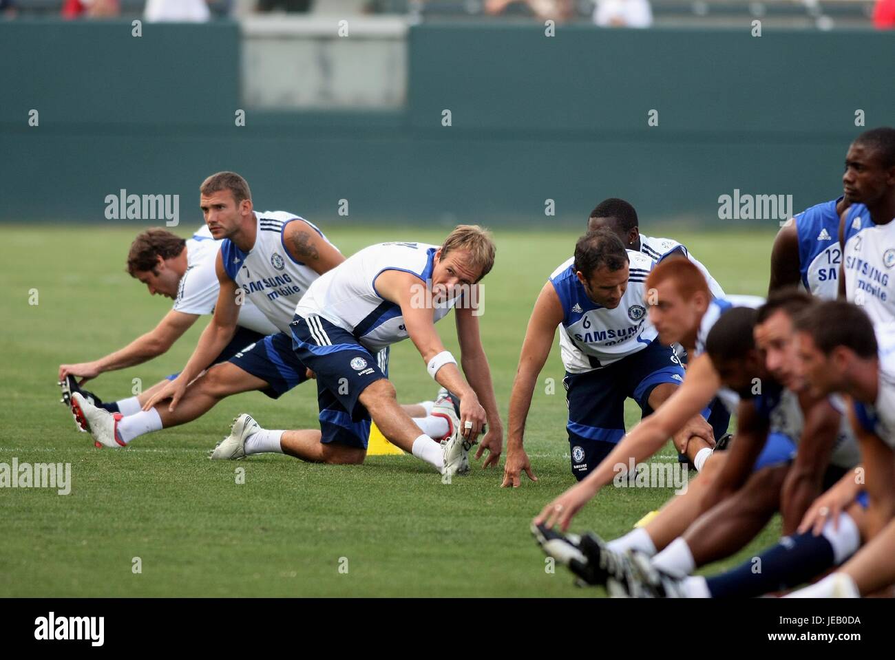 ANDRIY SHEVCHENKO. ARJEN ROBBE CHELSEA HOME DEPOT CENTER CARSON LOS ...