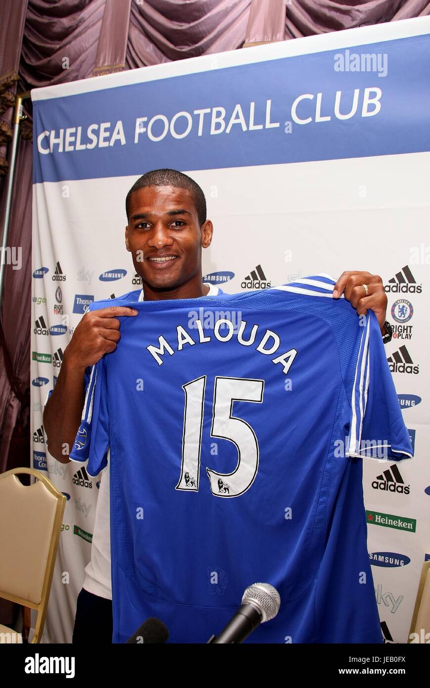 FLORENT MALOUDA CHELSEA BEVERLY HILLS CALIFORNIA USA 12 July 2007 Stock ...