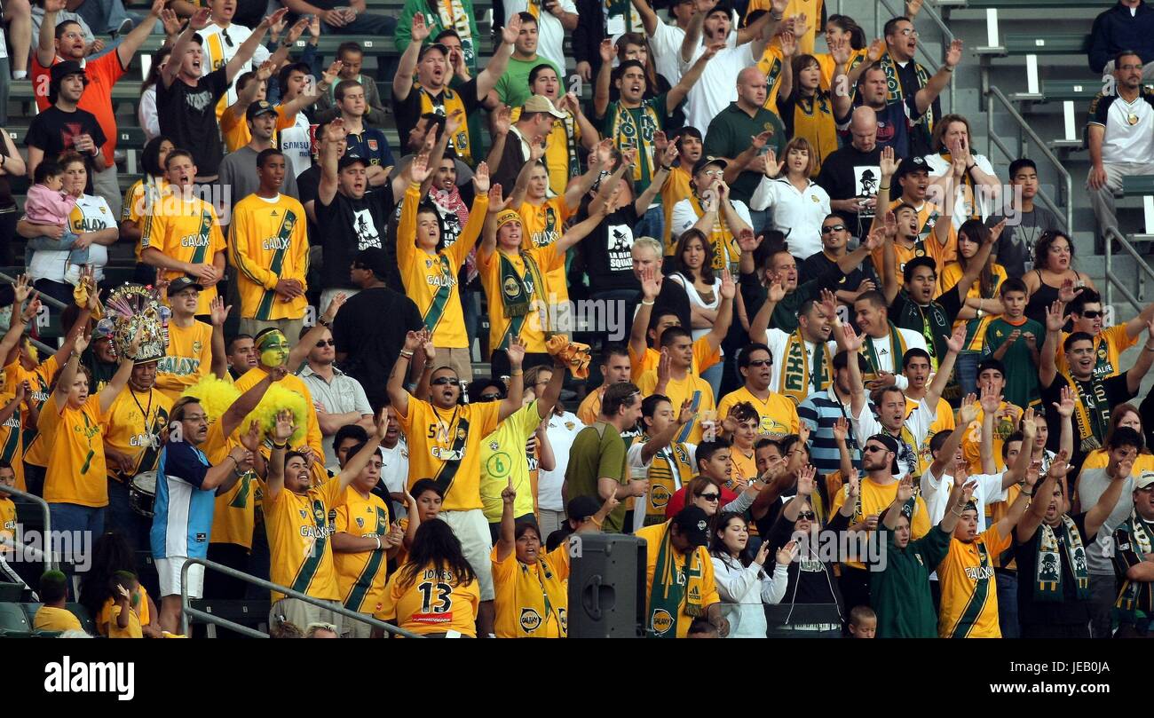 THE RIOT SQUAD LOS ANGELES GALAXY FANS HOME DEPOT CENTER CARSON LOS ...