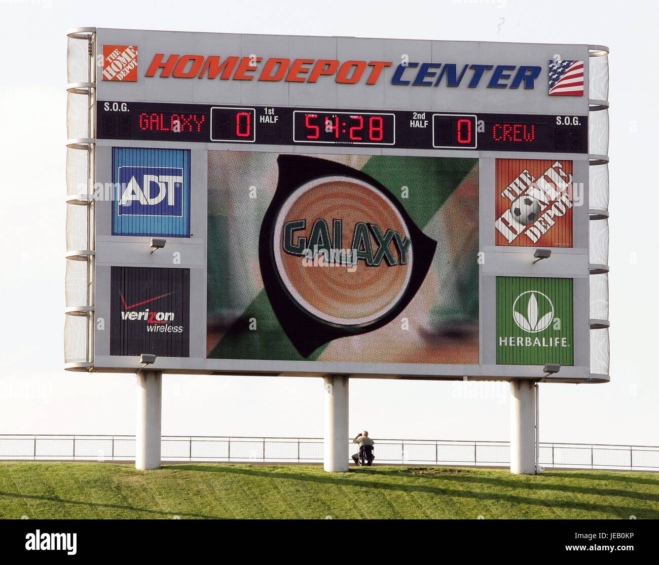 HOME DEOT CENTER SCOREBOARD LOS ANGELES GALAXY STADIUM HOME DEPOT ...