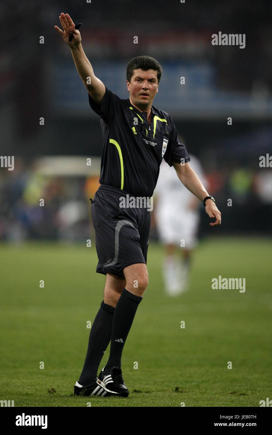 HERBERT FANDEL UEFA FOOTBALL REFEREE OLYMPIC STADIUM ATHENS GREECE 23 ...