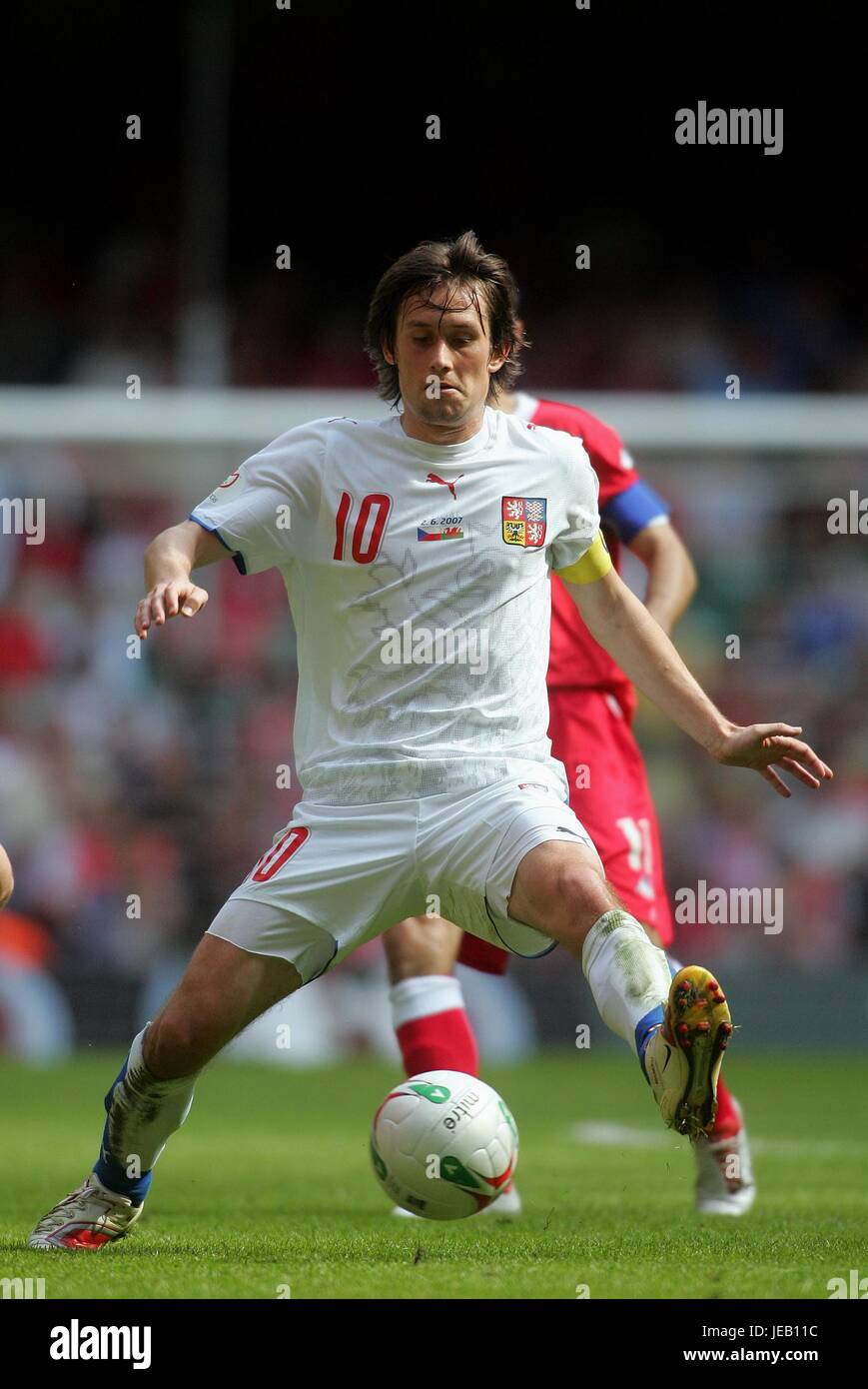 TOMAS ROSICKY CZECH REPUBLIC & ARSENAL FC THE MILLENNIUM STADIUM ...