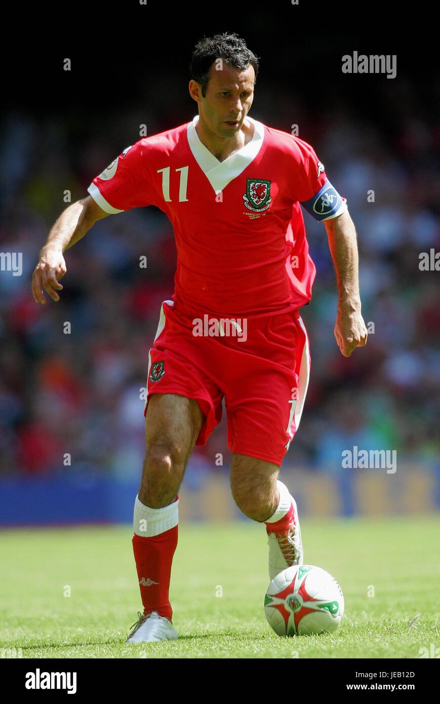 RYAN GIGGS WALES & MANCHESTER UNITED FC THE MILLENNIUM STADIUM CARDIFF ...