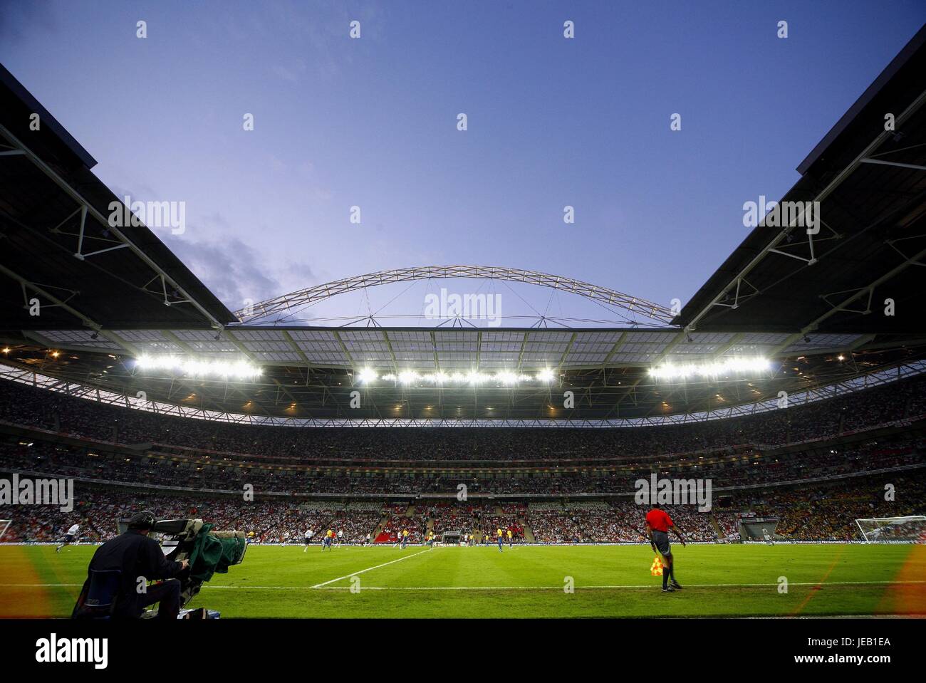 WEMBLEY STADIUM ENGLAND V BRAZIL WEMBLEY STADIUM LONDON ENGLAND 01 June ...