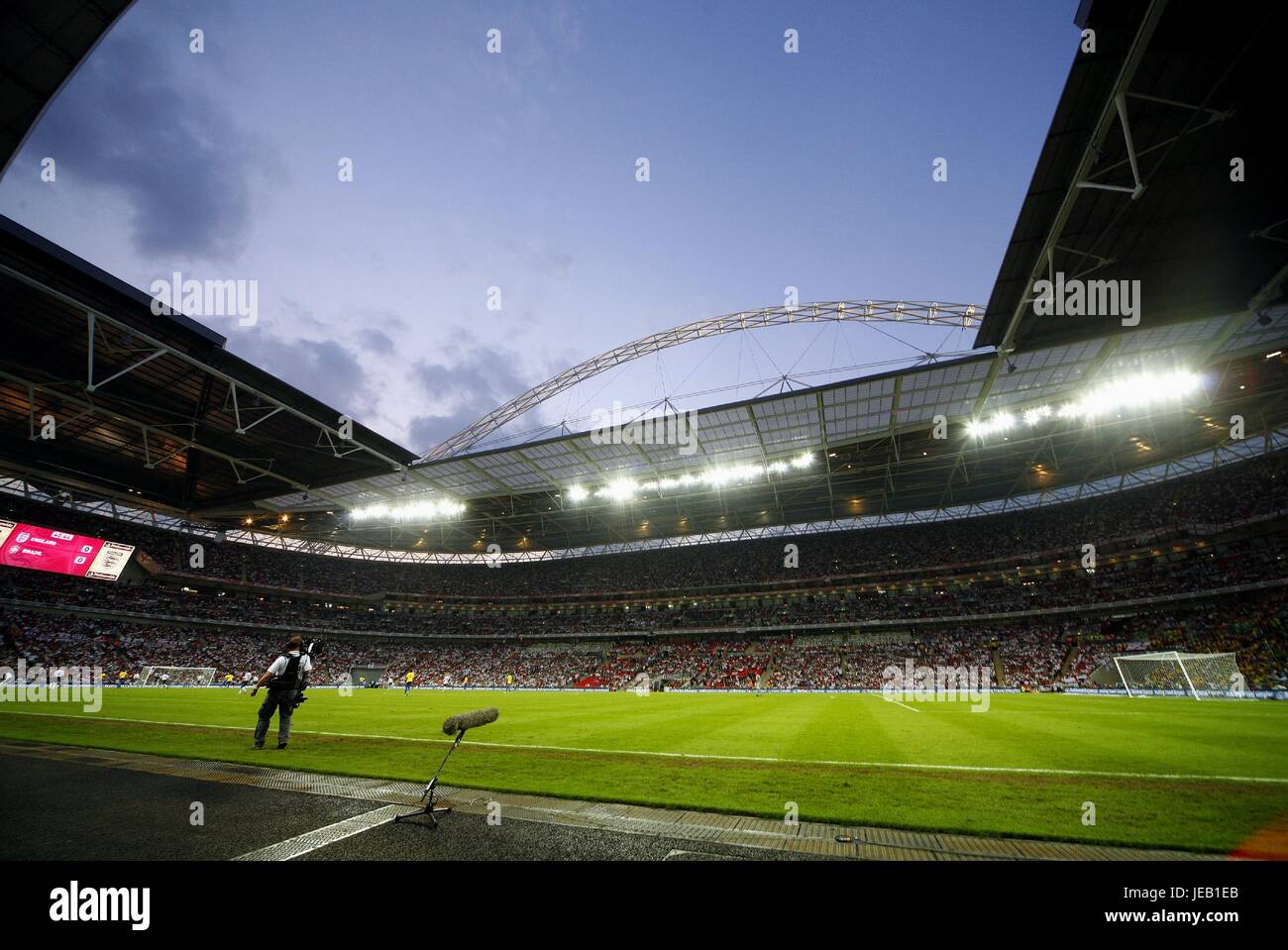 WEMBLEY STADIUM ENGLAND V BRAZIL WEMBLEY STADIUM LONDON ENGLAND 01 June ...