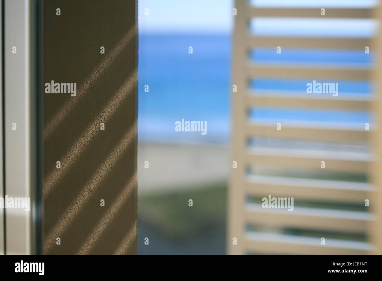 window with sea seeing Stock Photo - Alamy