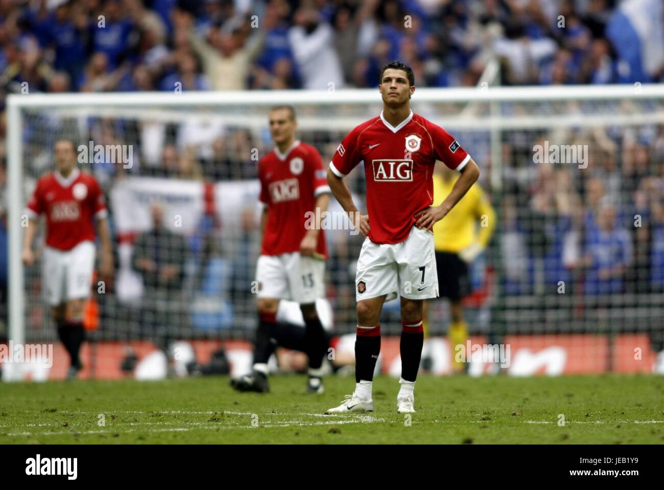 CRISTIANO RONALDO CHELSEA V MANCHESTER UNITED WEMBLEY STADIUM LONDON ...