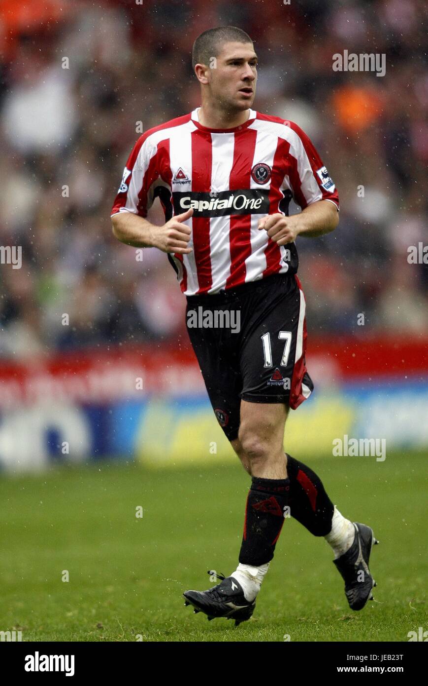 NICK MONTGOMERY SHEFFIELD UNITED FC BRAMALL LANE SHEFFIELD ENGLAND 13 ...