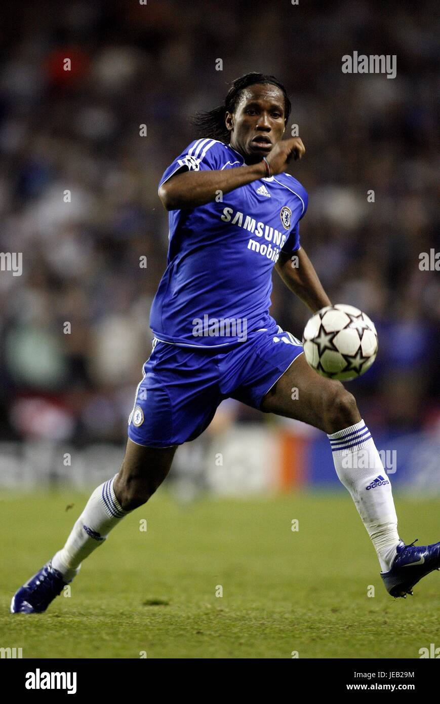 DIDIER DROGBA CHELSEA FC ANFIELD LIVERPOOL ENGLAND 01 May 2007 Stock ...