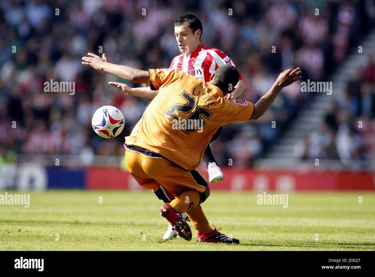 ROSS WALLACE & MARK LITTLE SUNDERLAND V WOLVES STADIUM OF LIGHT ...