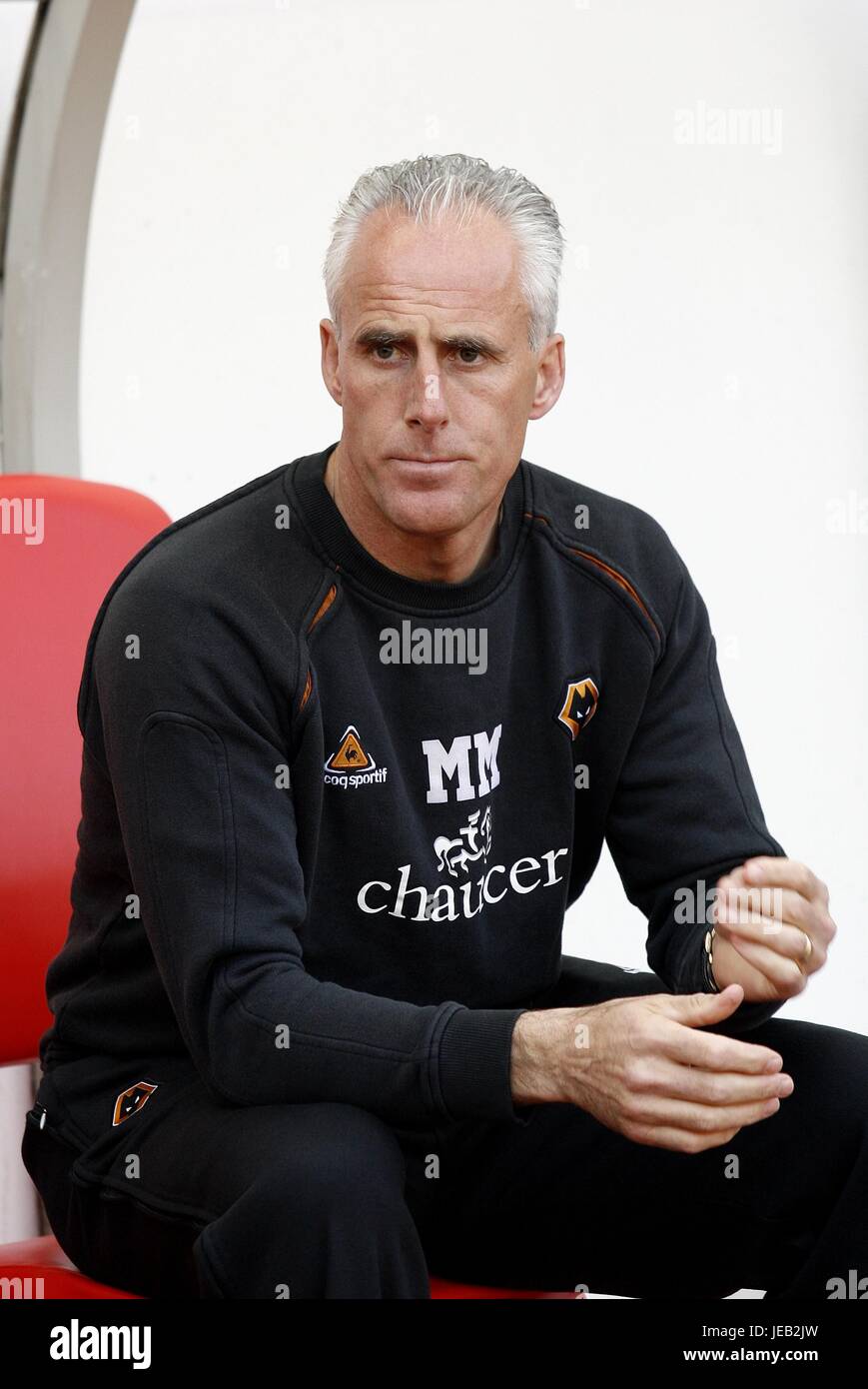 MICK MCCARTHY WOLVES MANAGER STADIUM OF LIGHT SUNDERLAND ENGLAND 07 ...