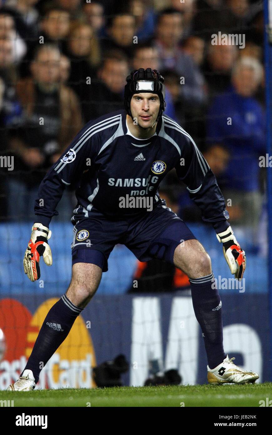 PETR CECH CHELSEA FC STAMFORD BRIDGE CHELSEA LONDON 04 April 2007 Stock ...