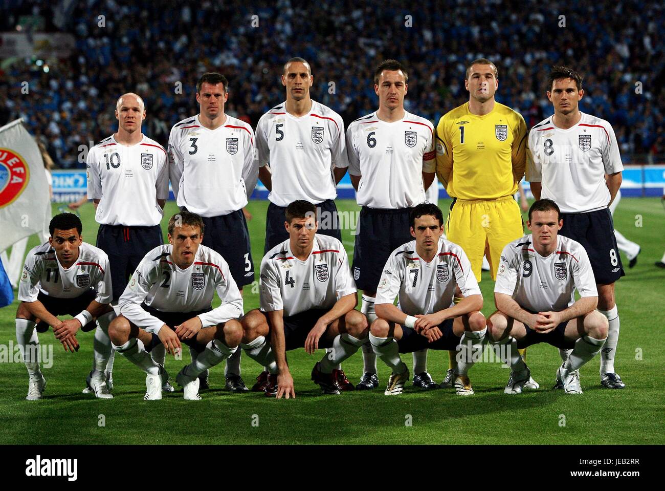 ENGLAND TEAM GROUP ISRAEL V ENGLAND RAMAT GAN STADIUM TEL AVIV ISRAEL ...