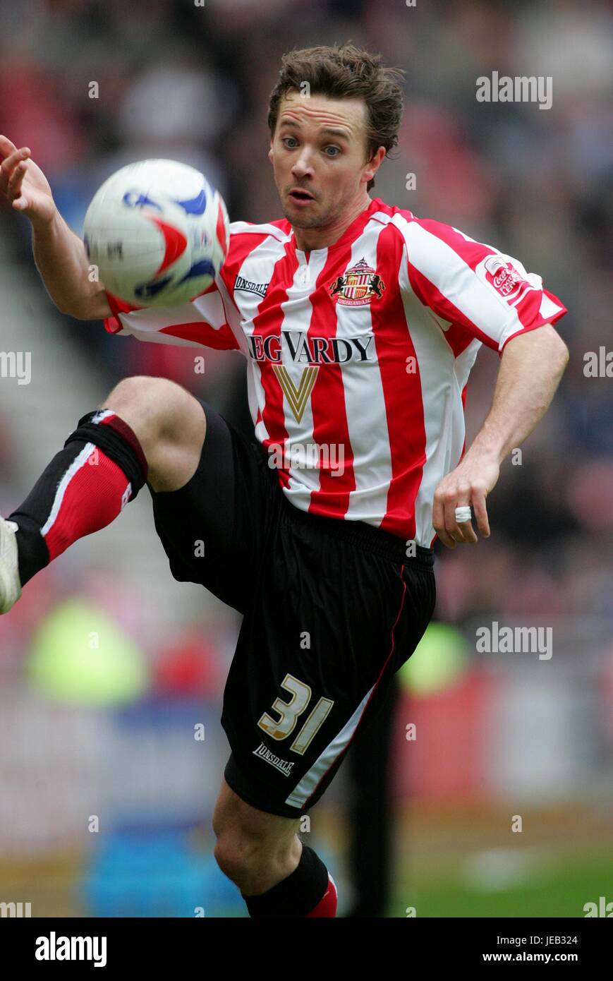 DAVID CONNOLLY SUNDERLAND FC STADIUM OF LIGHT SUNDERLAND ENGLAND 17 ...
