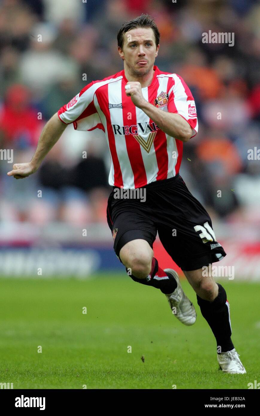 DAVID CONNOLLY SUNDERLAND FC STADIUM OF LIGHT SUNDERLAND ENGLAND 17 ...