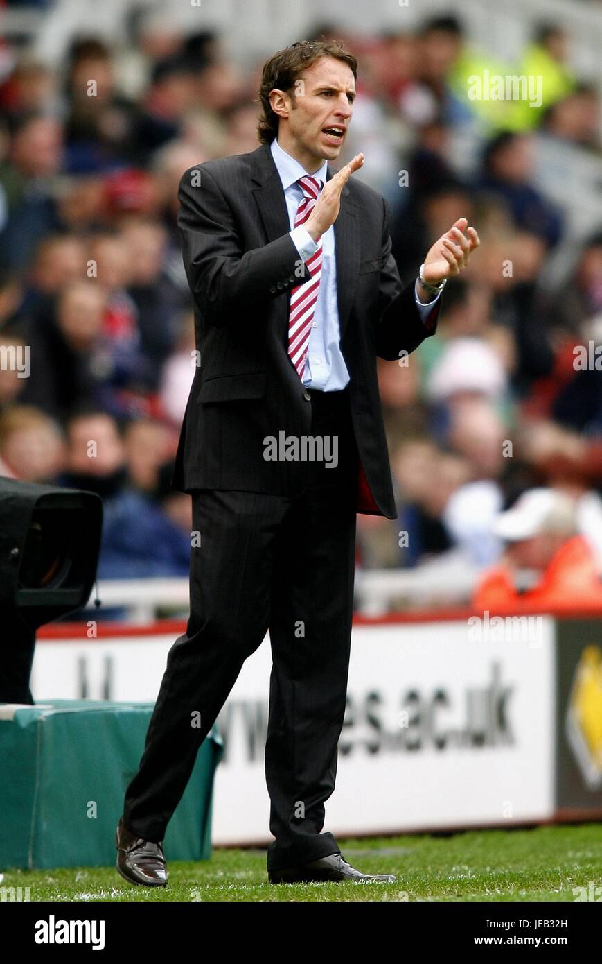 GARETH SOUTHGATE MIDDLESBROUGH FC MANAGER RIVERSIDE STADIUM ...