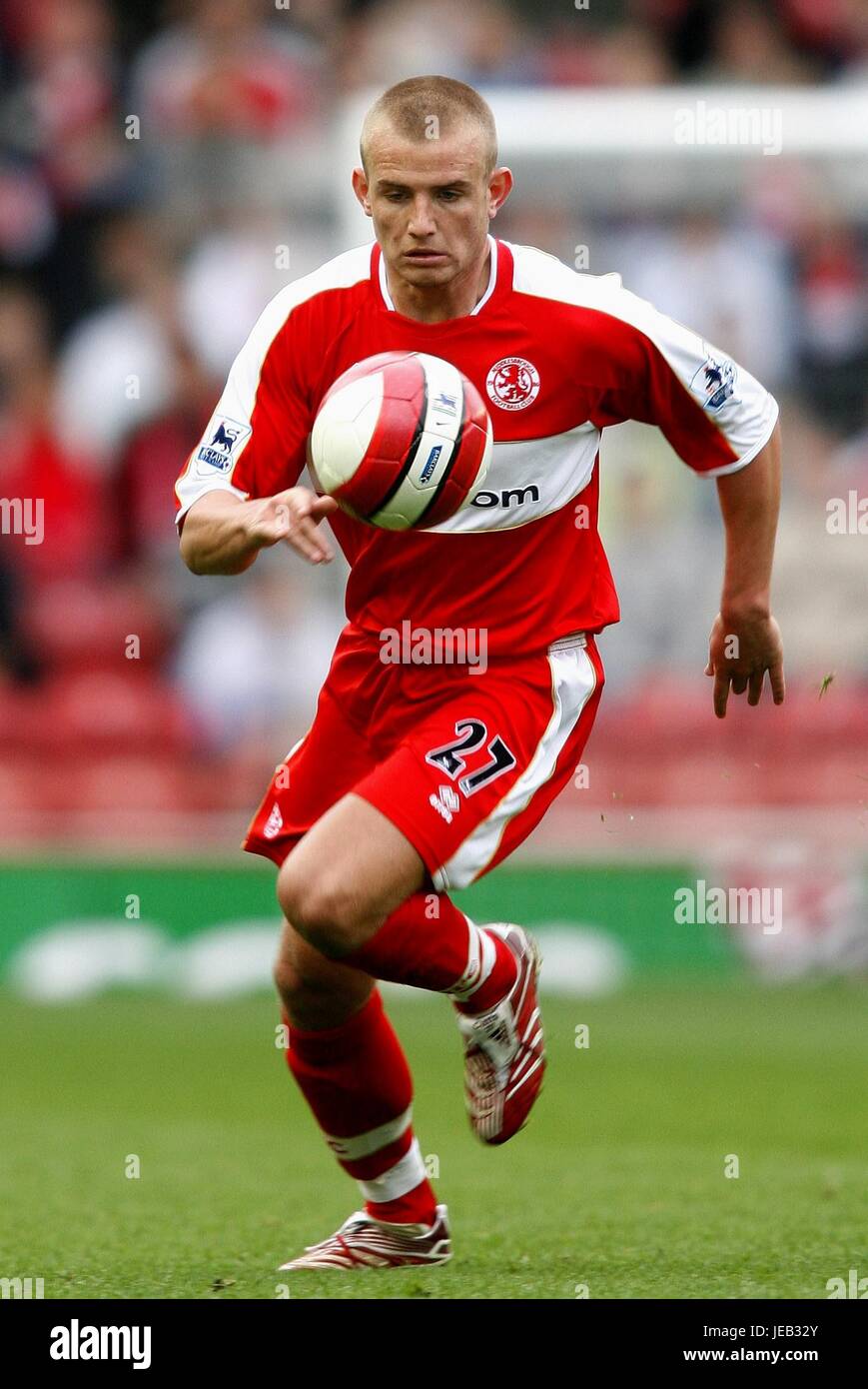 LEE CATTERMOLE MIDDLESBROUGH FC RIVERSIDE STADIUM MIDDLESBROUGH ENGLAND ...
