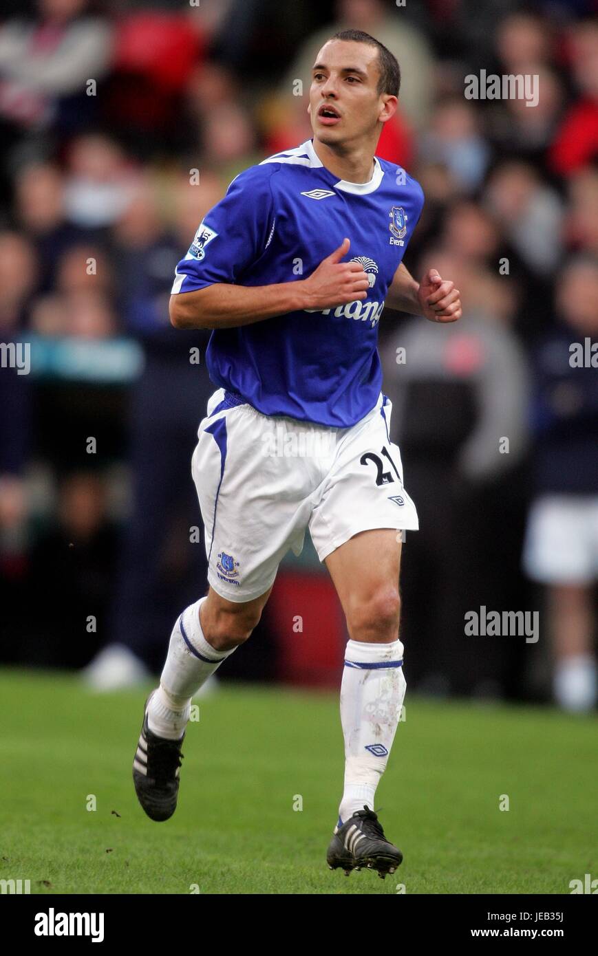 LEON OSMAN EVERTON FC BRAMALL LANE SHEFFIELD ENGLAND 03 March 2007 ...