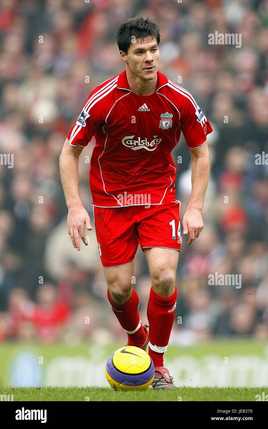 XABI ALONSO LIVERPOOL FC ANFIELD LIVERPOOL ENGLAND 03 February 2007 ...
