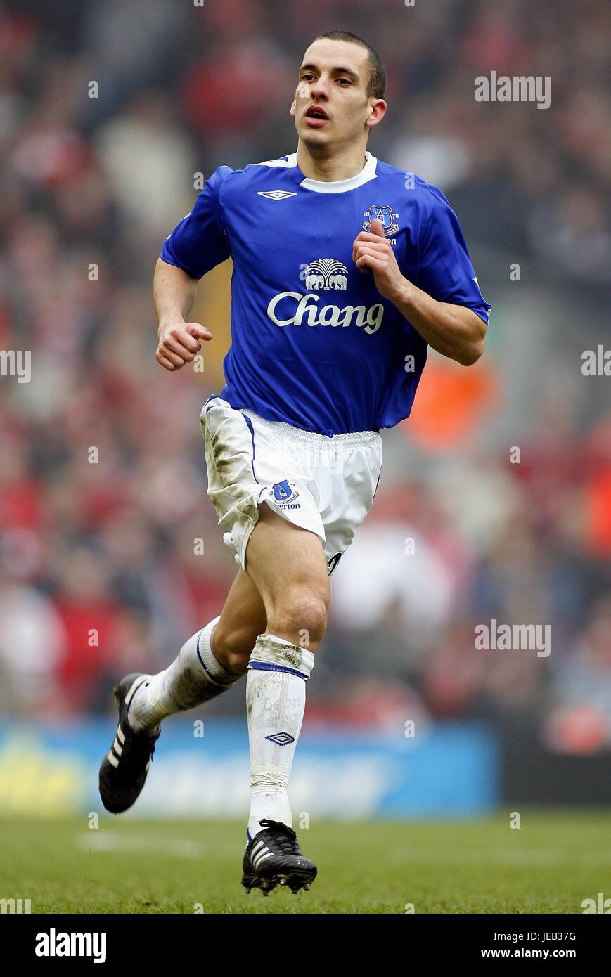 LEON OSMAN EVERTON FC ANFIELD LIVERPOOL ENGLAND 03 February 2007 Stock ...